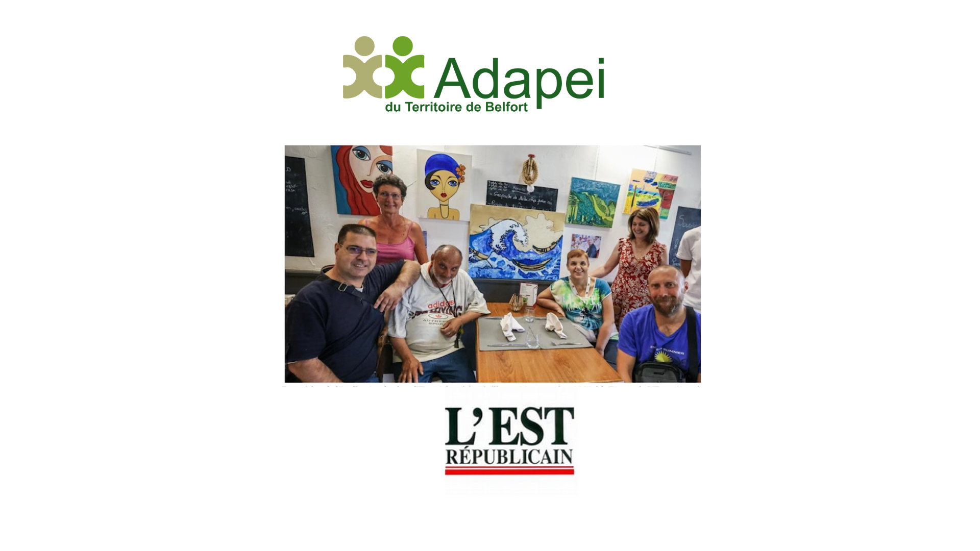 Adapei du Territoire de BelfortExposition à la brasserie L'Expo des œuvres de l'ESAT de l'Adapei ...